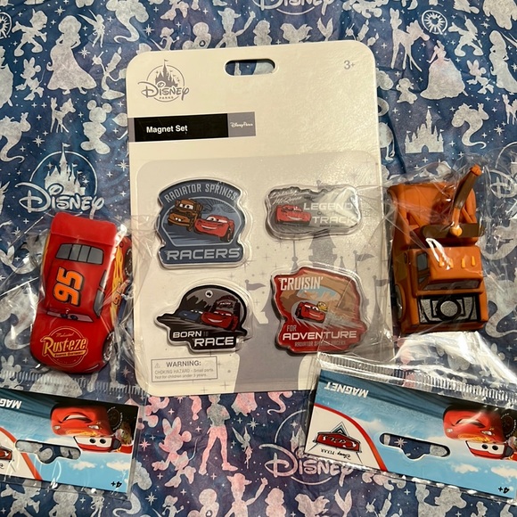 Disney | Other | Disney Parks Pixar Cars Lightning Mcqueen Mater ...